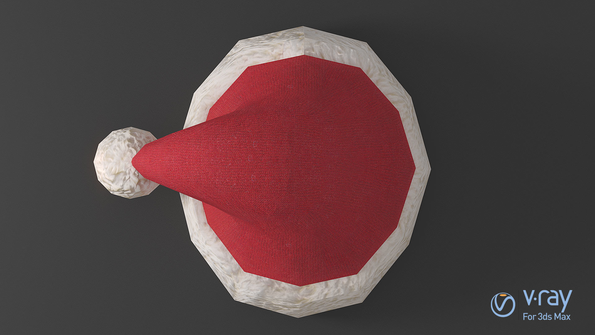 3D model Low-Poly Santa Hat VR / AR / low-poly | CGTrader