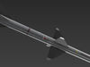 3D model AIM 7 missile VR / AR / low-poly | CGTrader