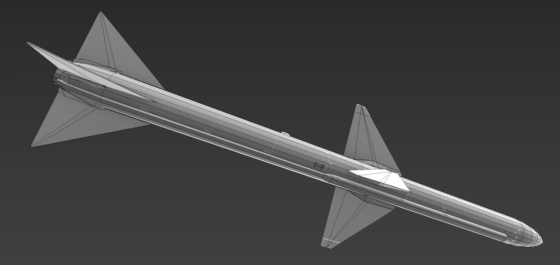 3D model AIM 7 VR / AR / low-poly | CGTrader