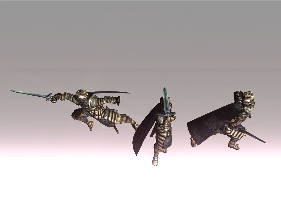 Sword combos for Iclone 3D model animated | CGTrader