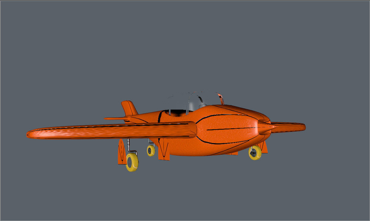 Aircraft 3D model animated | CGTrader