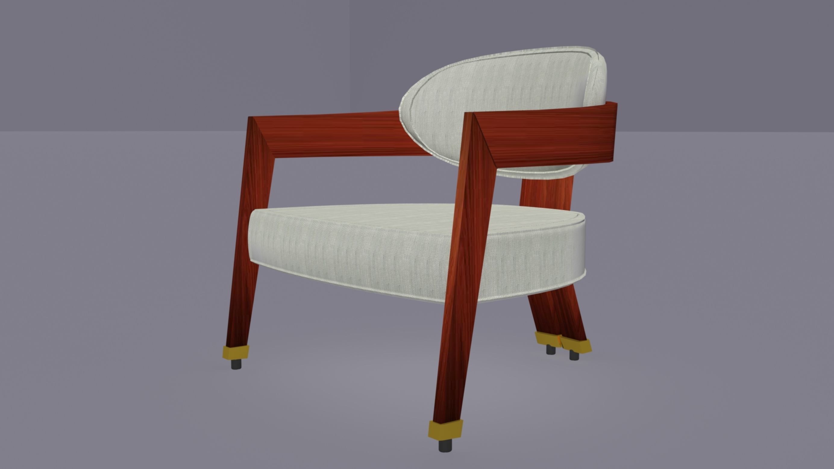 3D model Frances Launch Chair VR / AR / low-poly | CGTrader