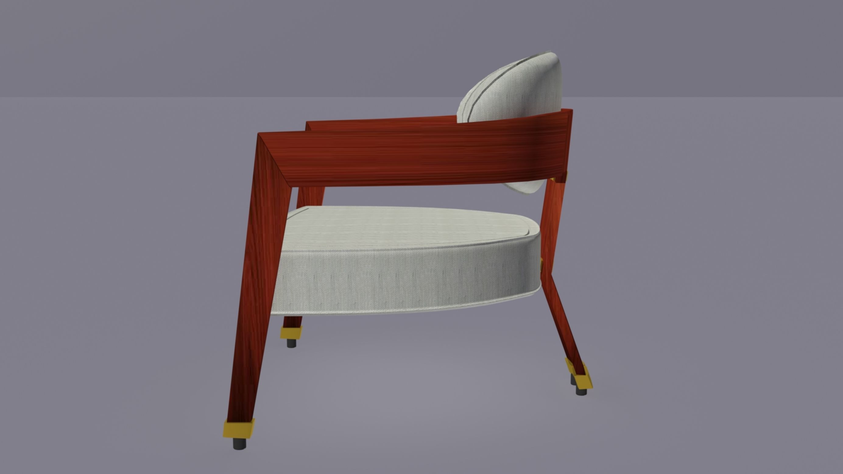 3D model Frances Launch Chair VR / AR / low-poly | CGTrader