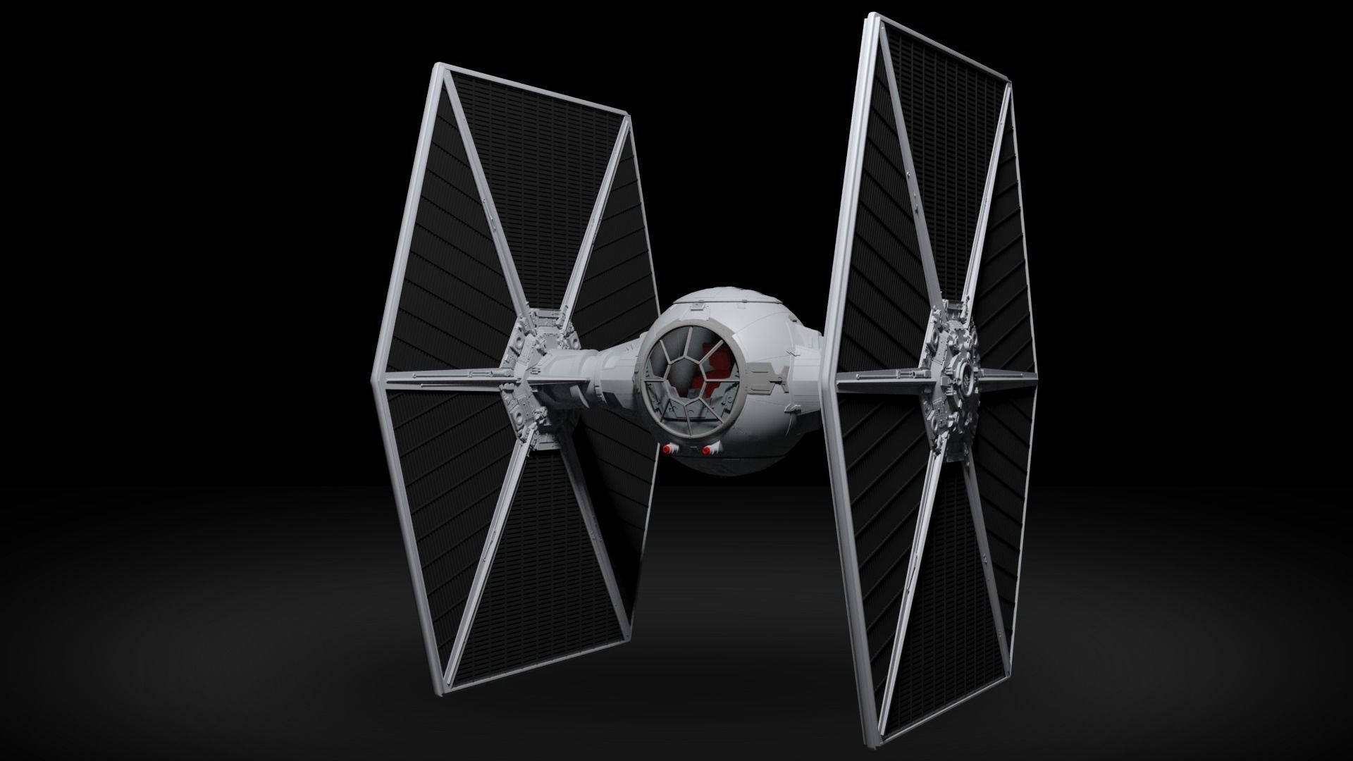 Star Wars Imperial Tie Fighter free 3D model | CGTrader