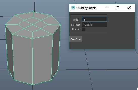 Quad Cap Cylinders 3D model | CGTrader