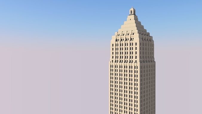 Gulf Building 3D model 3D printable | CGTrader
