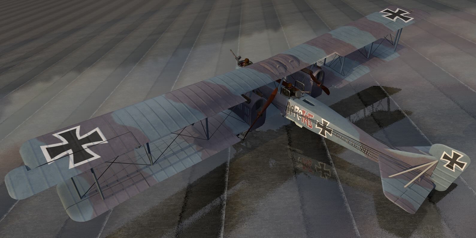 Gotha G-4 - G-IV 3D model | CGTrader