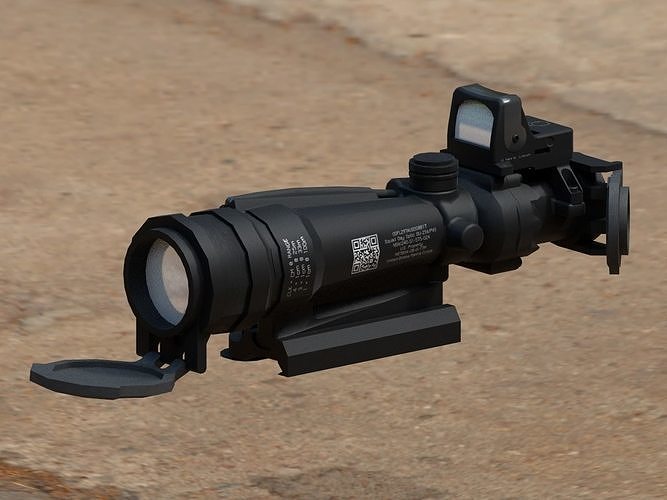 USMC Squad Day Optic 3D model | CGTrader