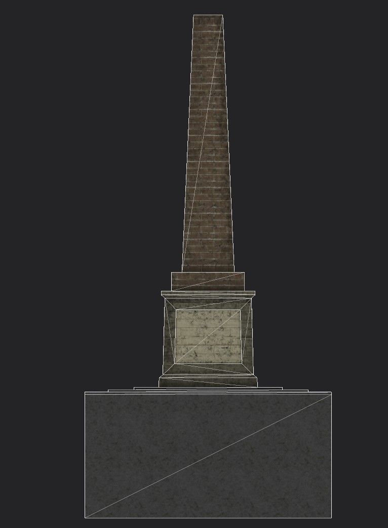 Knockagh Monument free VR / AR / low-poly 3D model | CGTrader