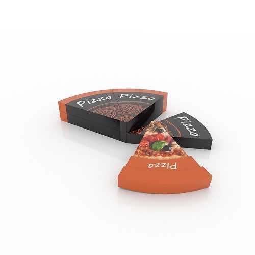 3D model Pizza box Package 3D model VR / AR / low-poly | CGTrader