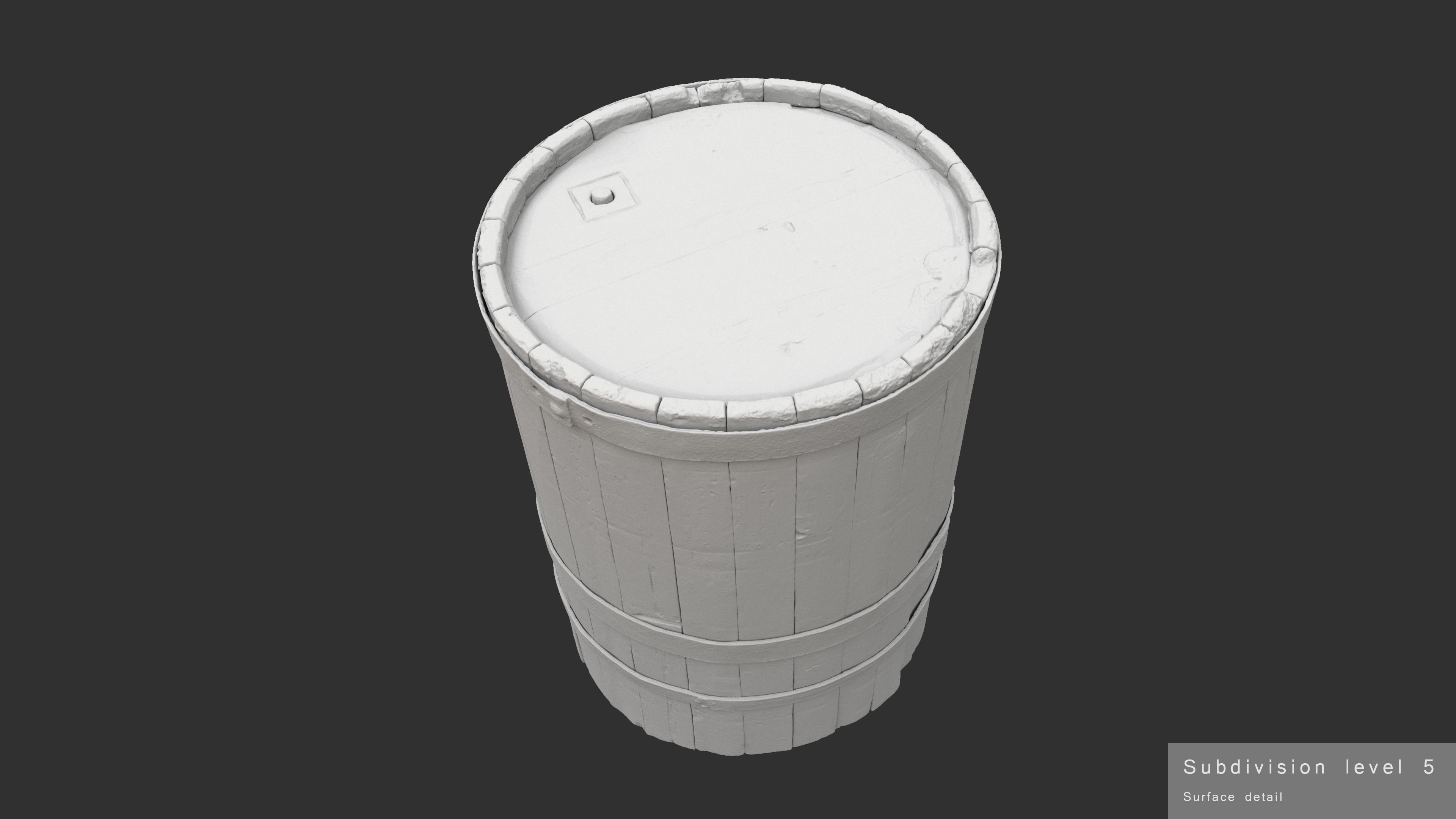 3D model Modular Vat Barrel VR / AR / low-poly | CGTrader