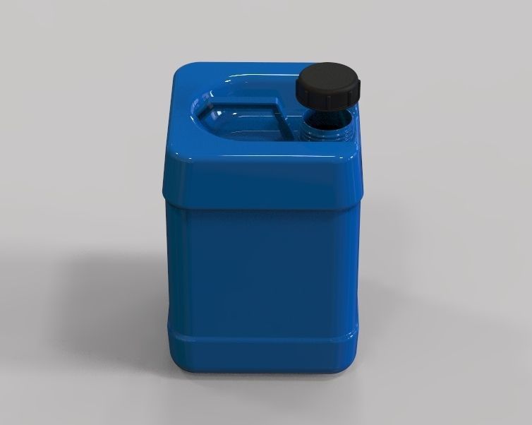 Plastic Gallon 50 Liter 3D model 3D printable | CGTrader