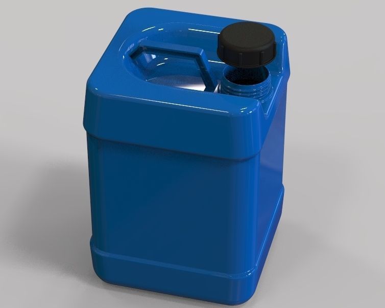 Plastic Gallon 50 Liter 3D model 3D printable | CGTrader