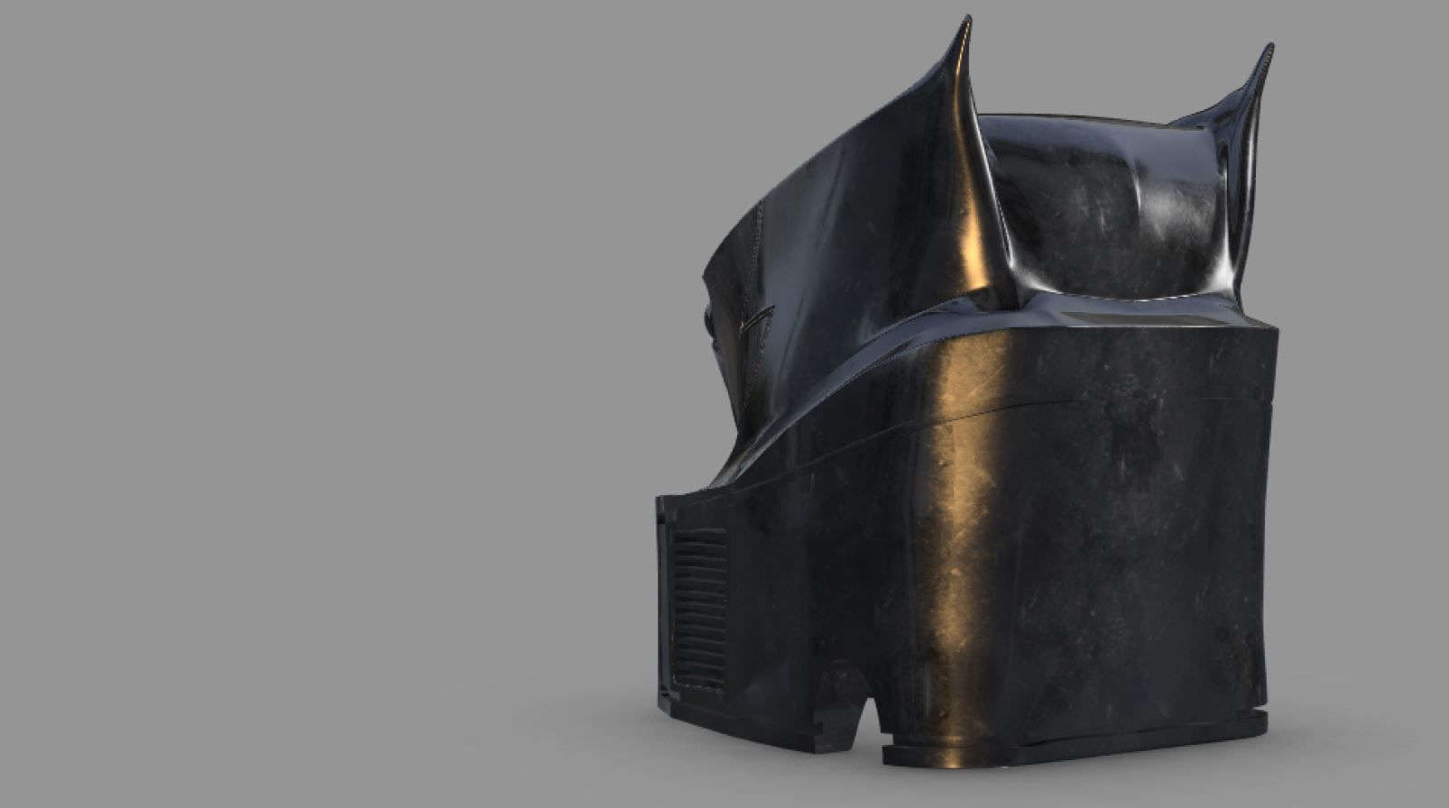 Batman Knightfall Helmet 3D Print Model 3D model 3D printable | CGTrader