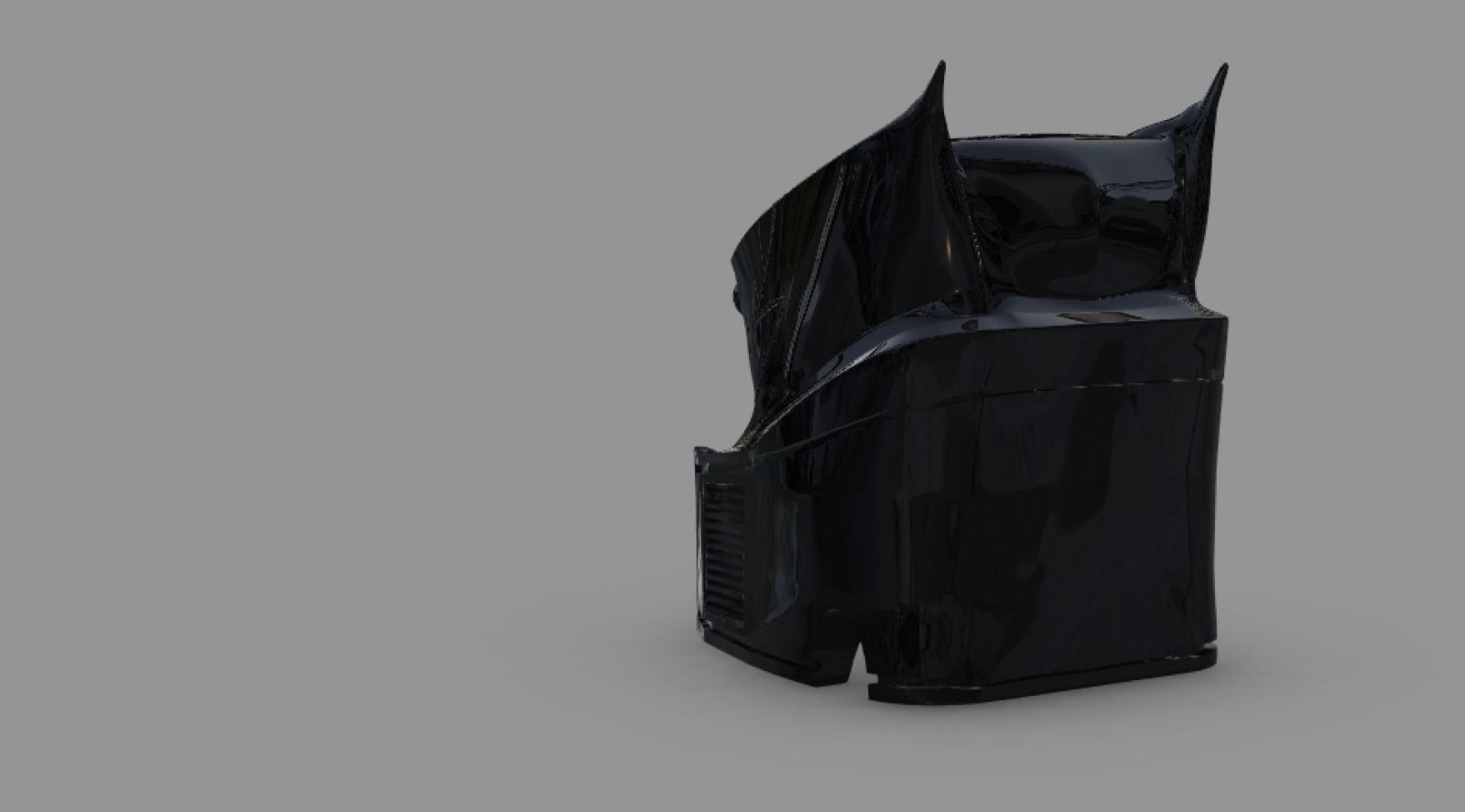 Batman Knightfall Helmet 3D Print Model 3D model 3D printable | CGTrader