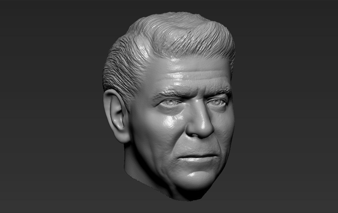 Ronald Reagan 3D model | CGTrader
