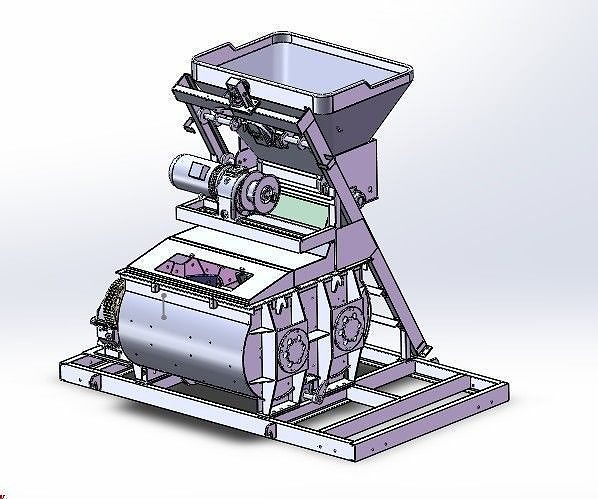mixer machine 3D model | CGTrader