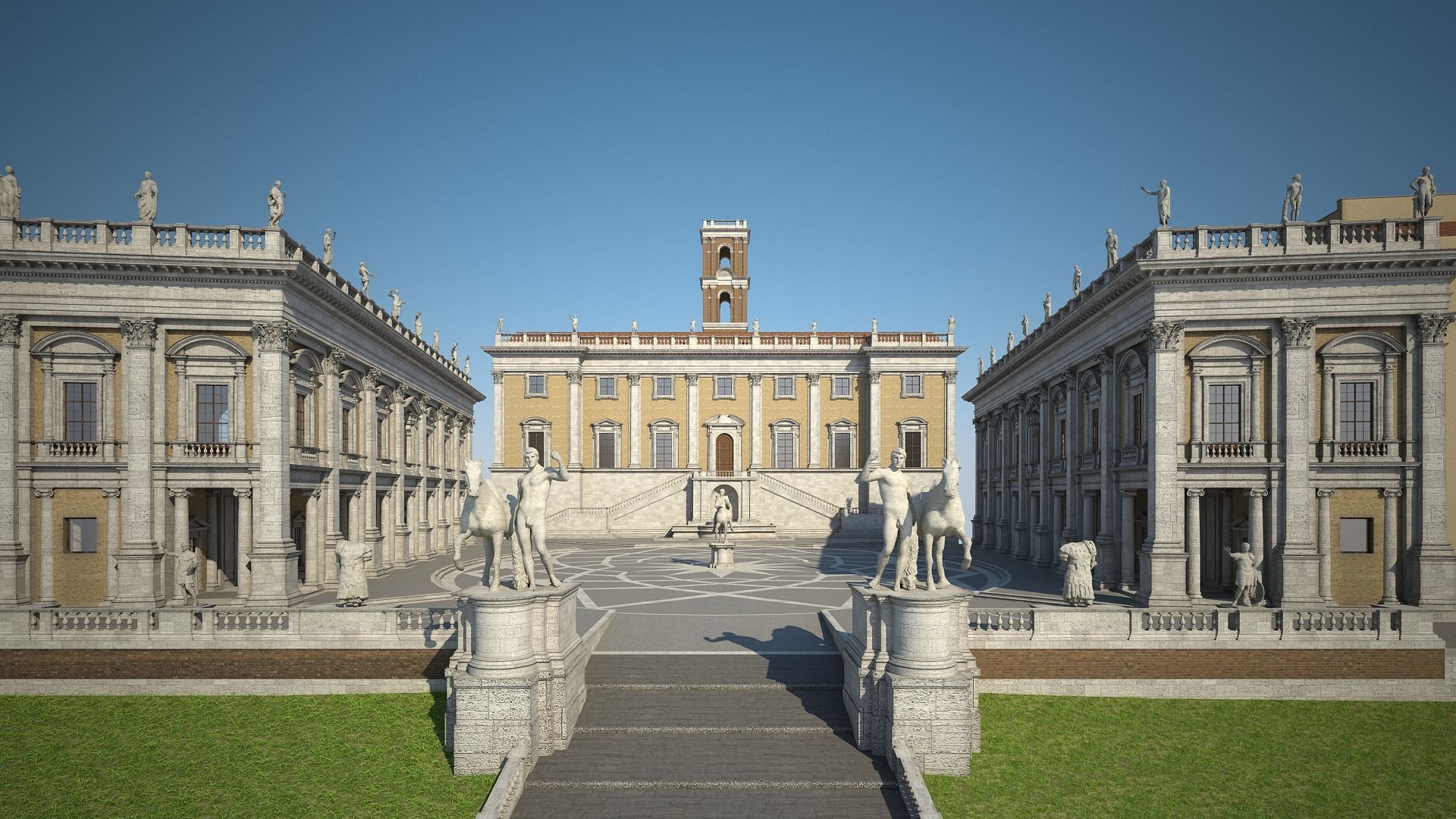 Capitoline Hill 3D model | CGTrader
