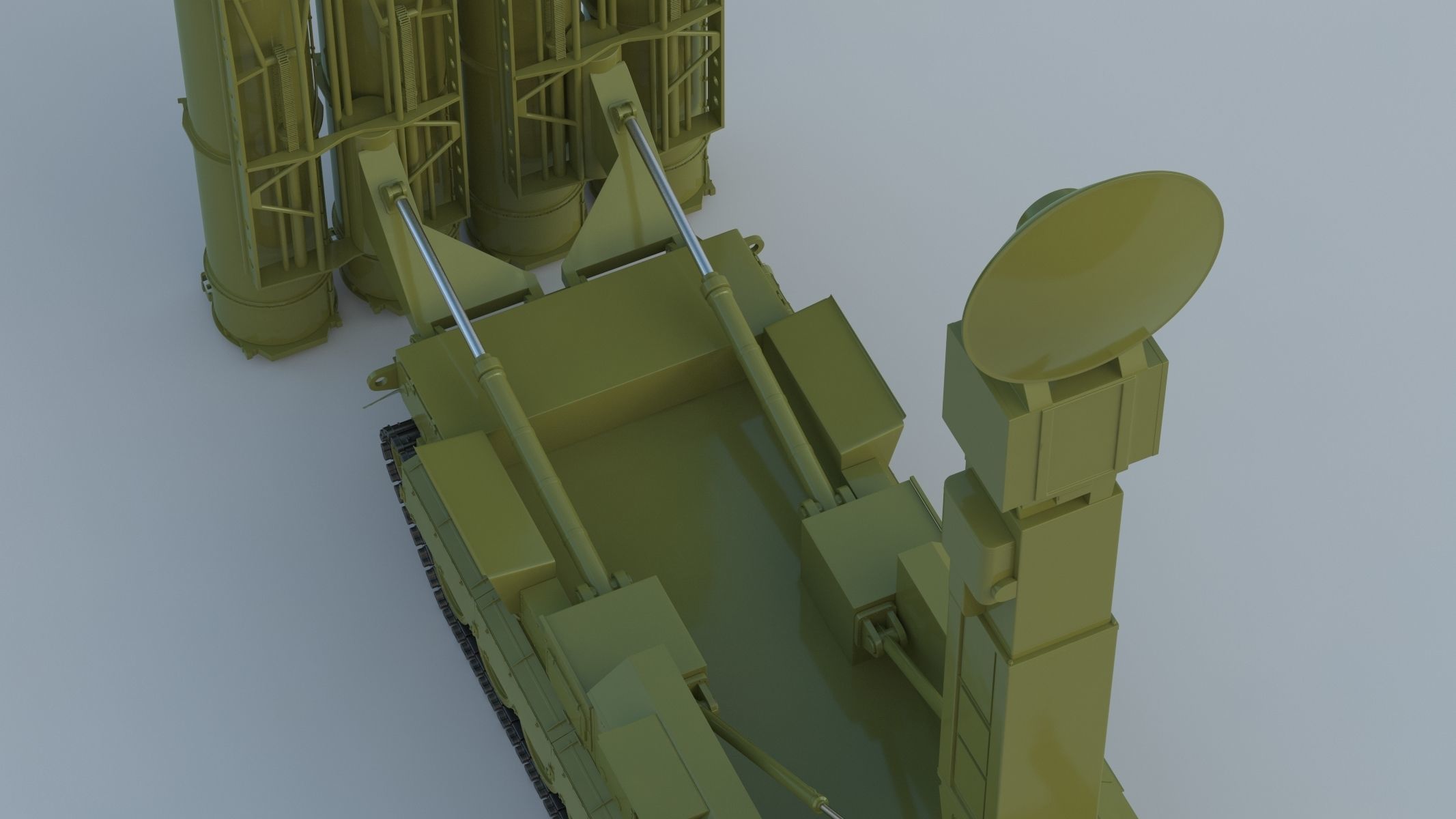 S-300VM Missile System SA-23 Gladiator Giant 3D model | CGTrader