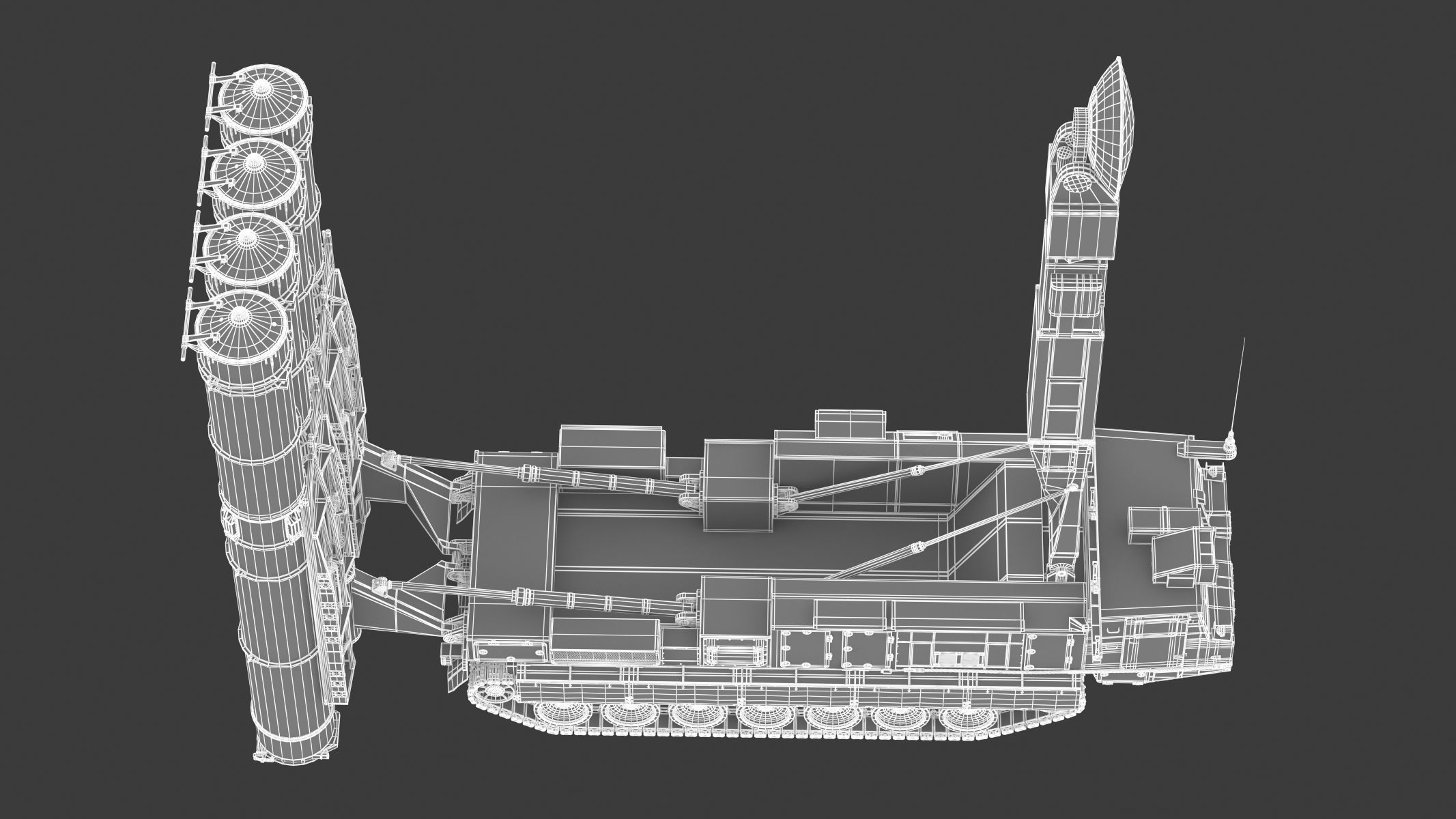 S-300VM Missile System SA-23 Gladiator Giant 3D model | CGTrader