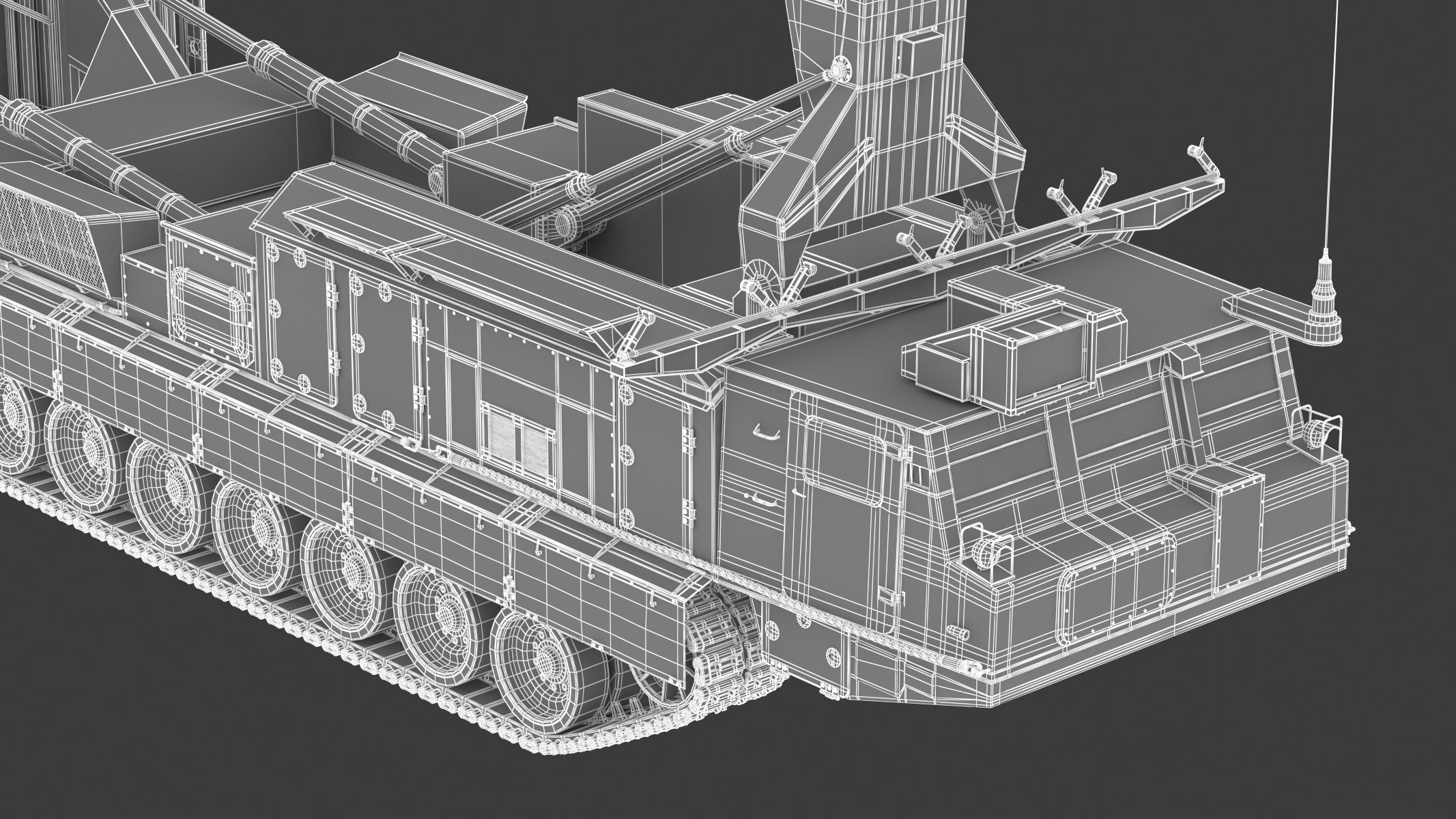 S-300VM Missile System SA-23 Gladiator Giant 3D model | CGTrader