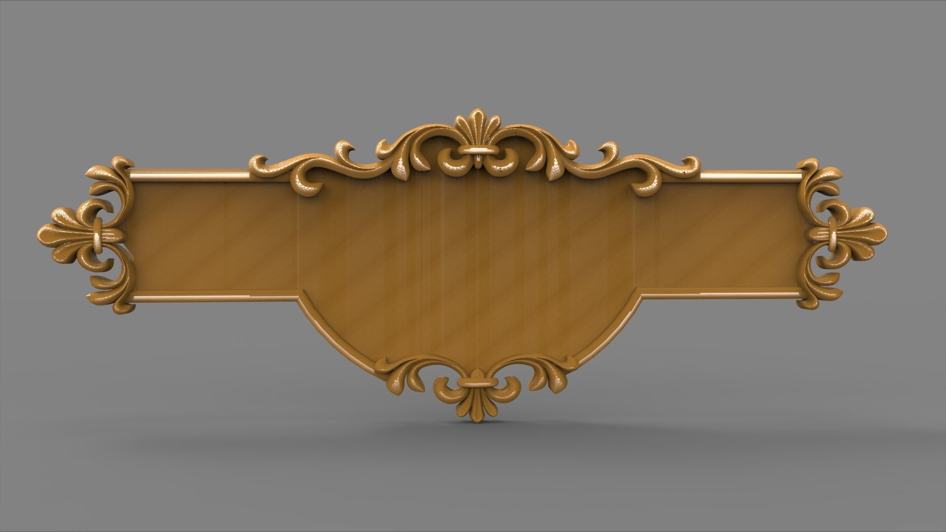 Name plate 3d stl models for artcam and aspire Programmes