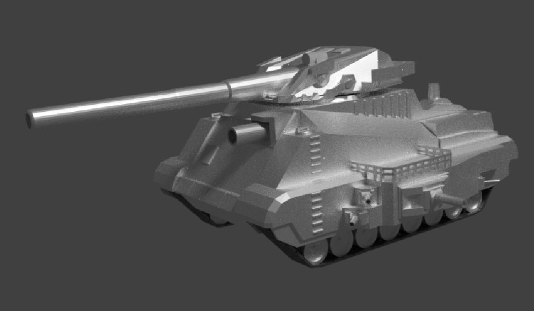 Tank Leviathan1 3D model | CGTrader