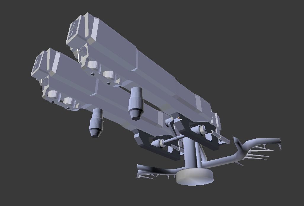 3D model Turret Blast Angel | CGTrader