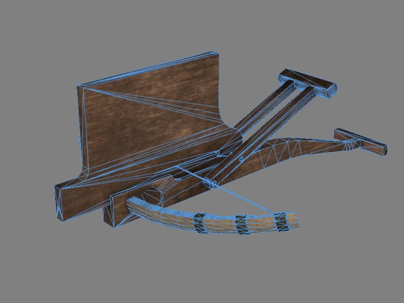 Chu Ko Nu - Chinese Repeating Crossbow 3D model | CGTrader