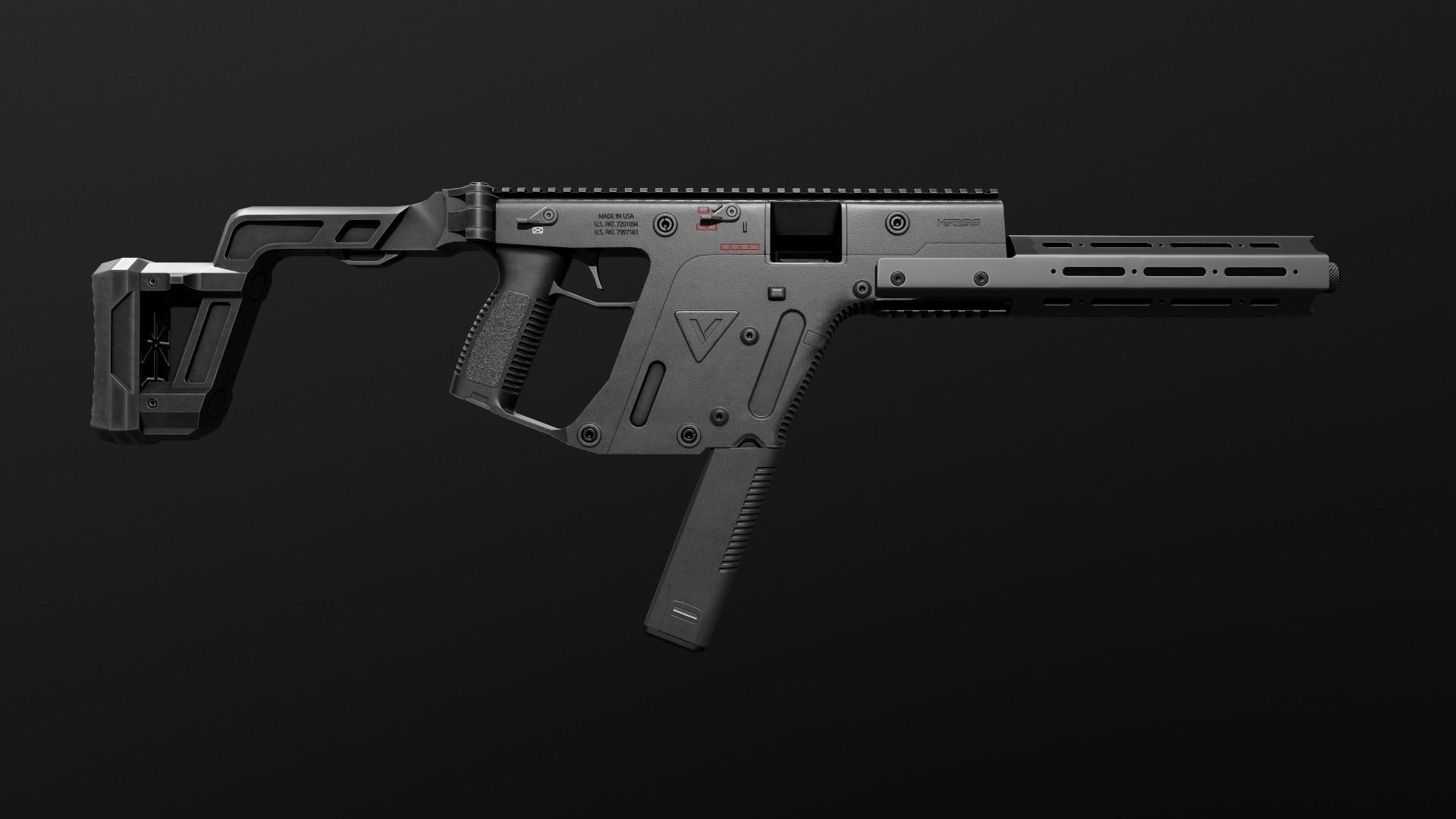 3D model Kriss Vector SMG VR / AR / low-poly | CGTrader