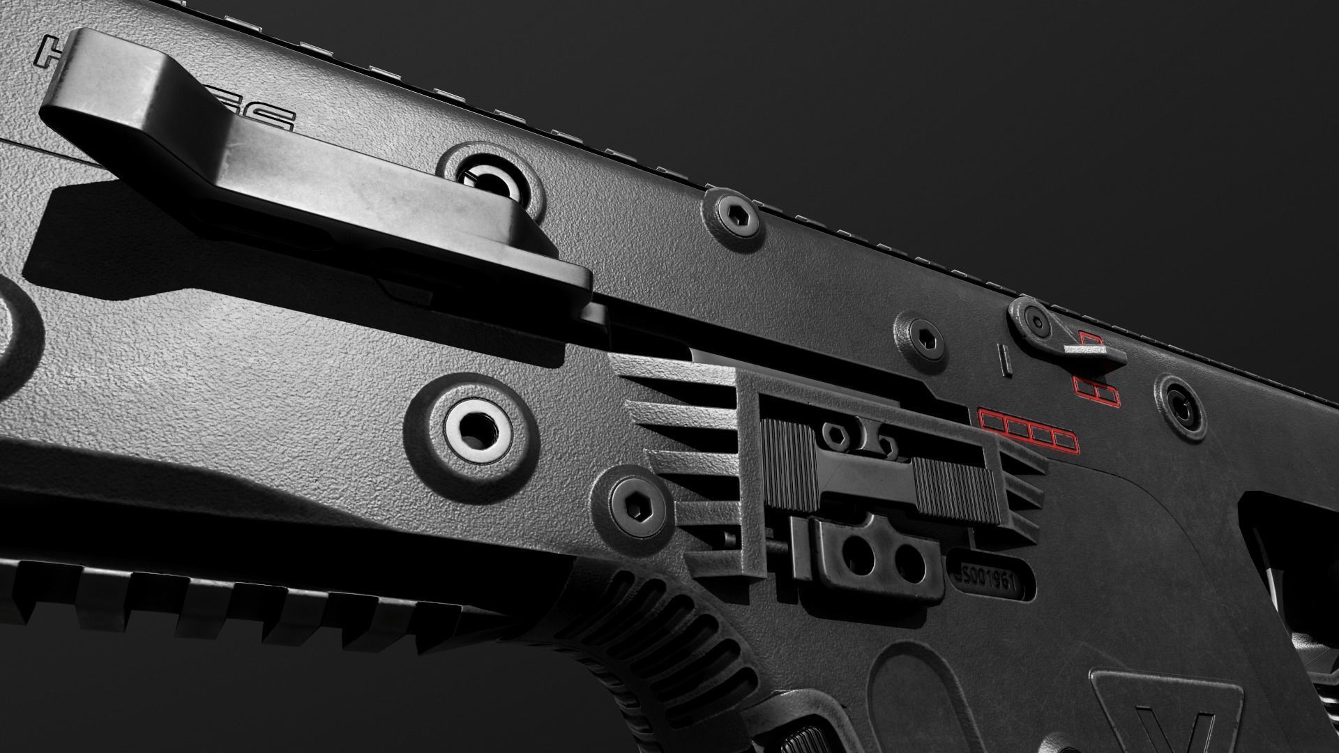 3D model Kriss Vector SMG VR / AR / low-poly | CGTrader