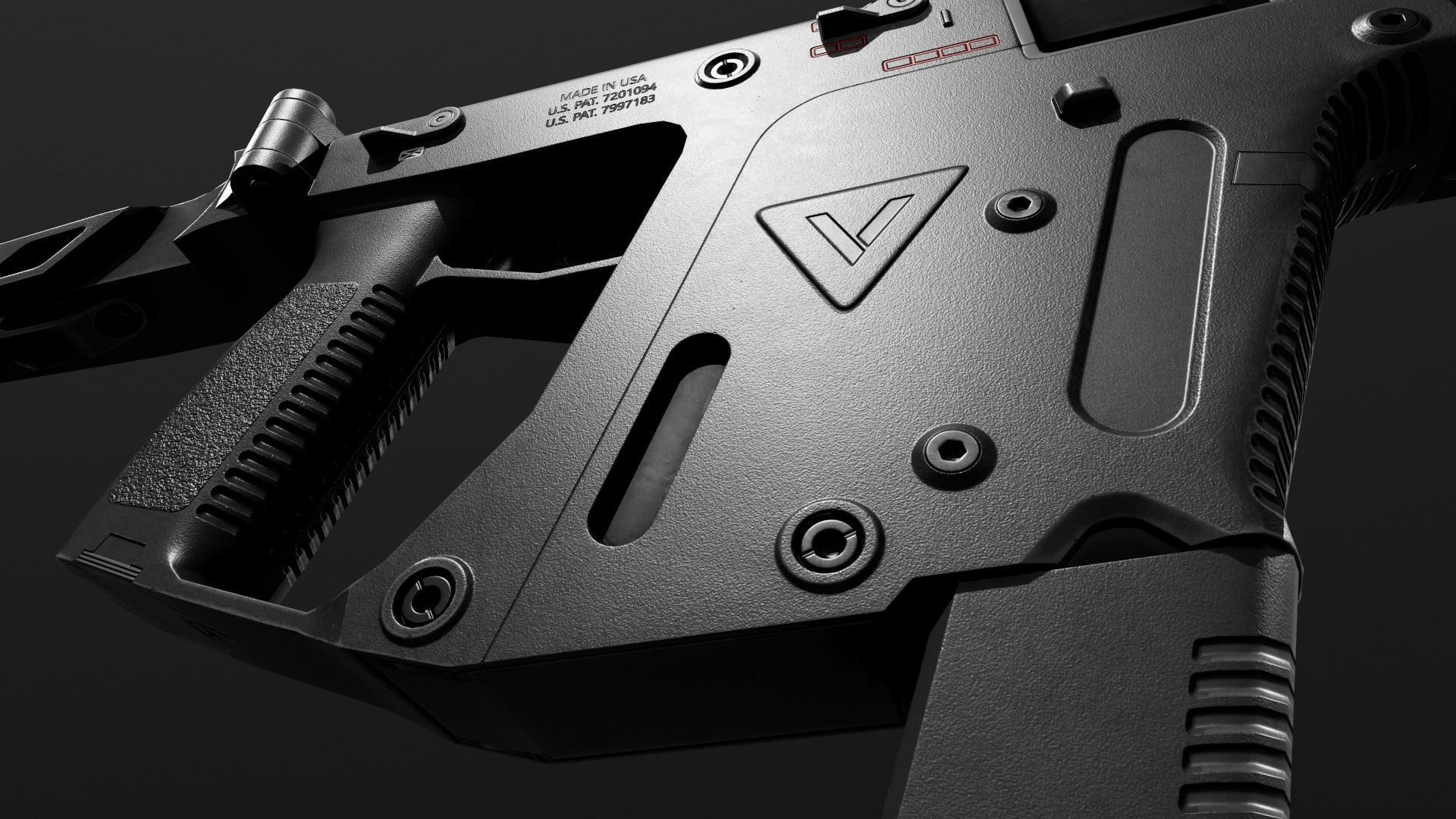 3D model Kriss Vector SMG VR / AR / low-poly | CGTrader