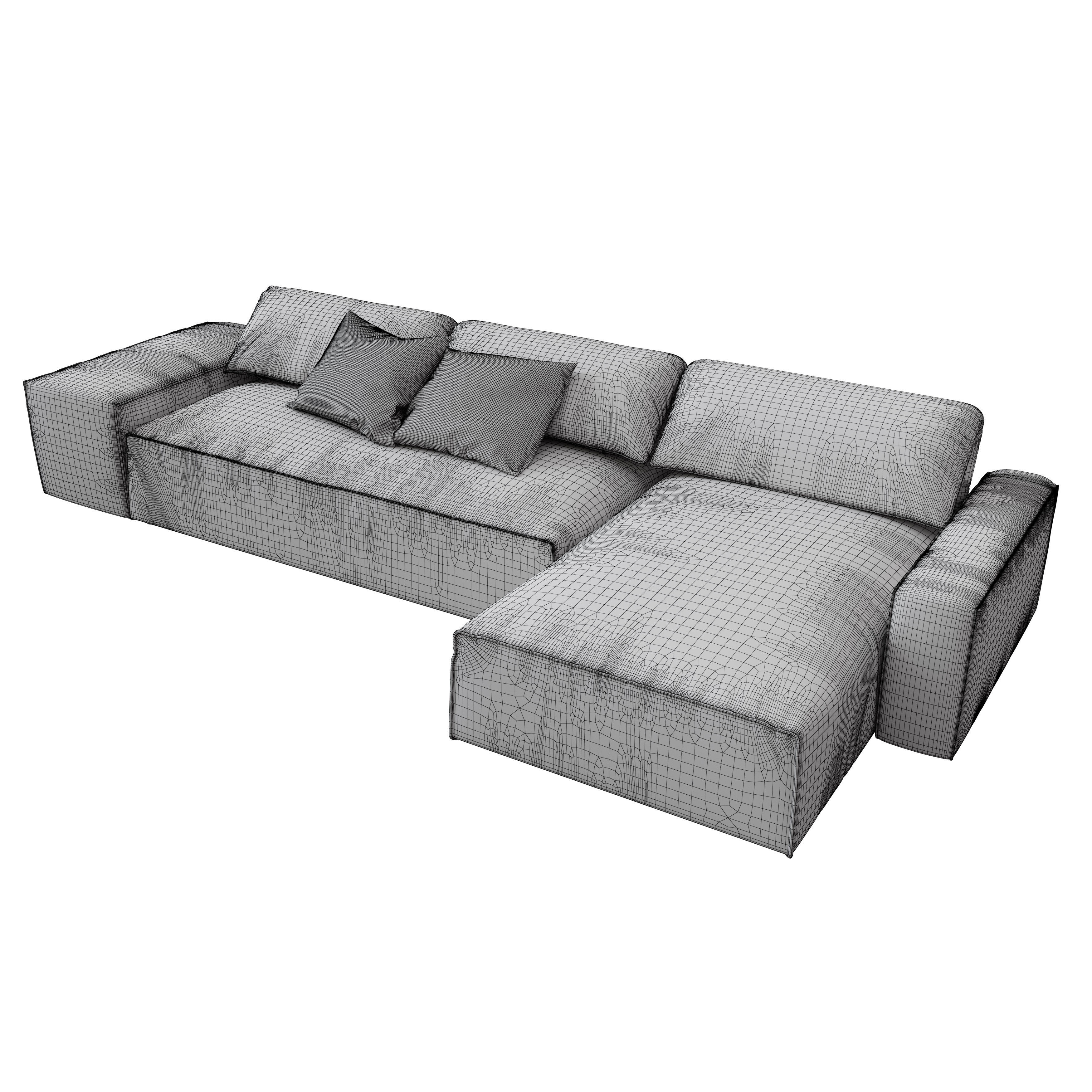 Desiree Divani Freemood Sofa 3D model | CGTrader