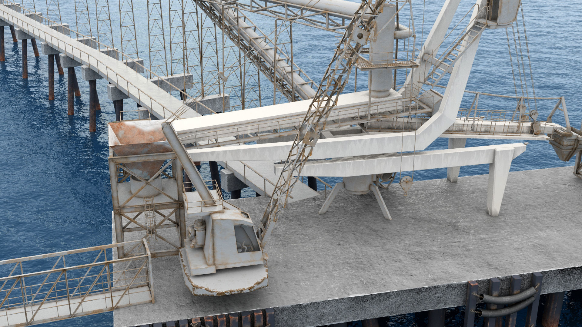 Cement Plant 3D model | CGTrader
