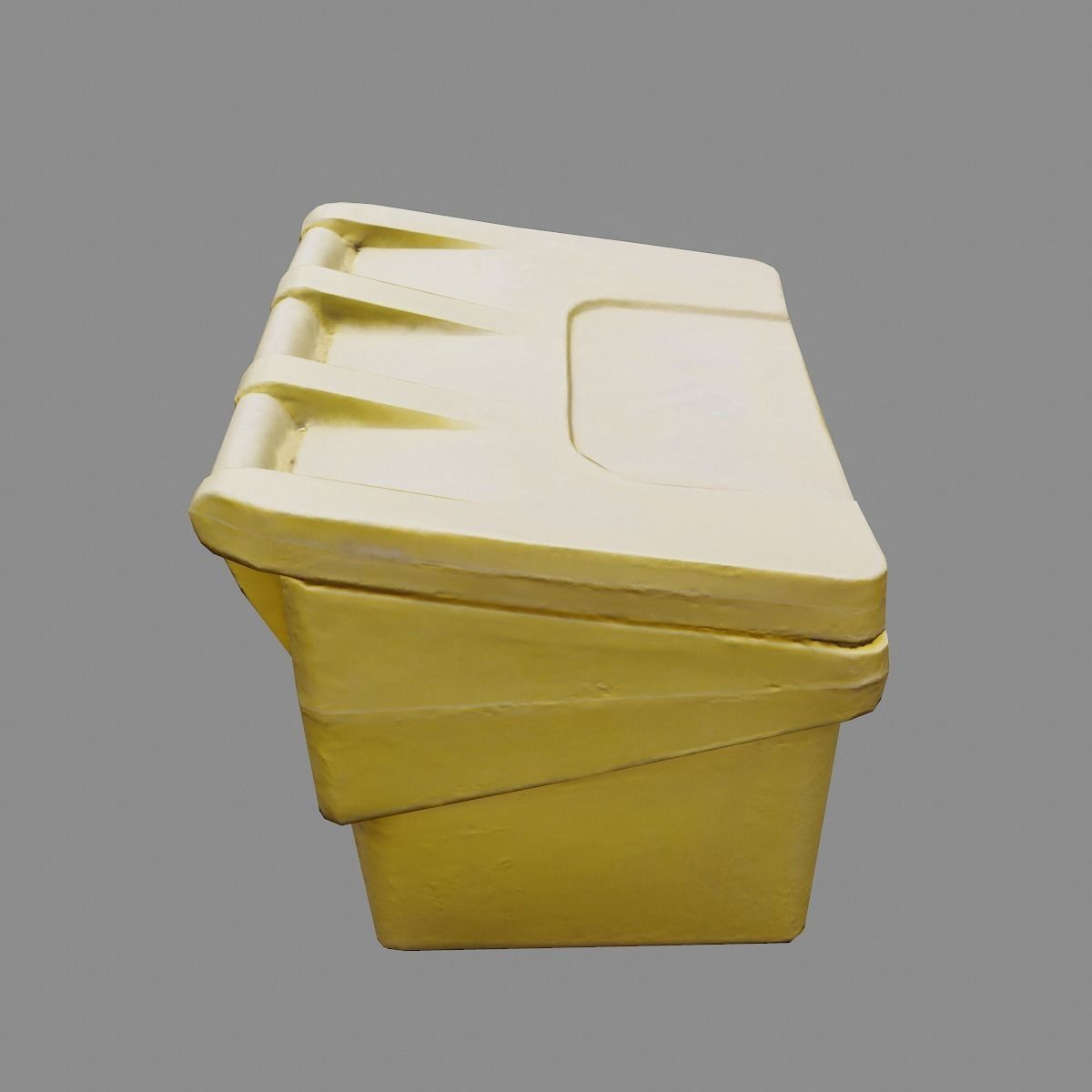 3D model soil dust container box VR / AR / low-poly | CGTrader