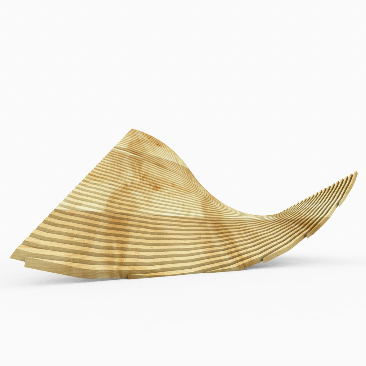 Parametric Abstract Plane 3D model | CGTrader