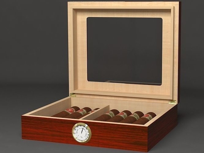 Cigar Box 3D model | CGTrader