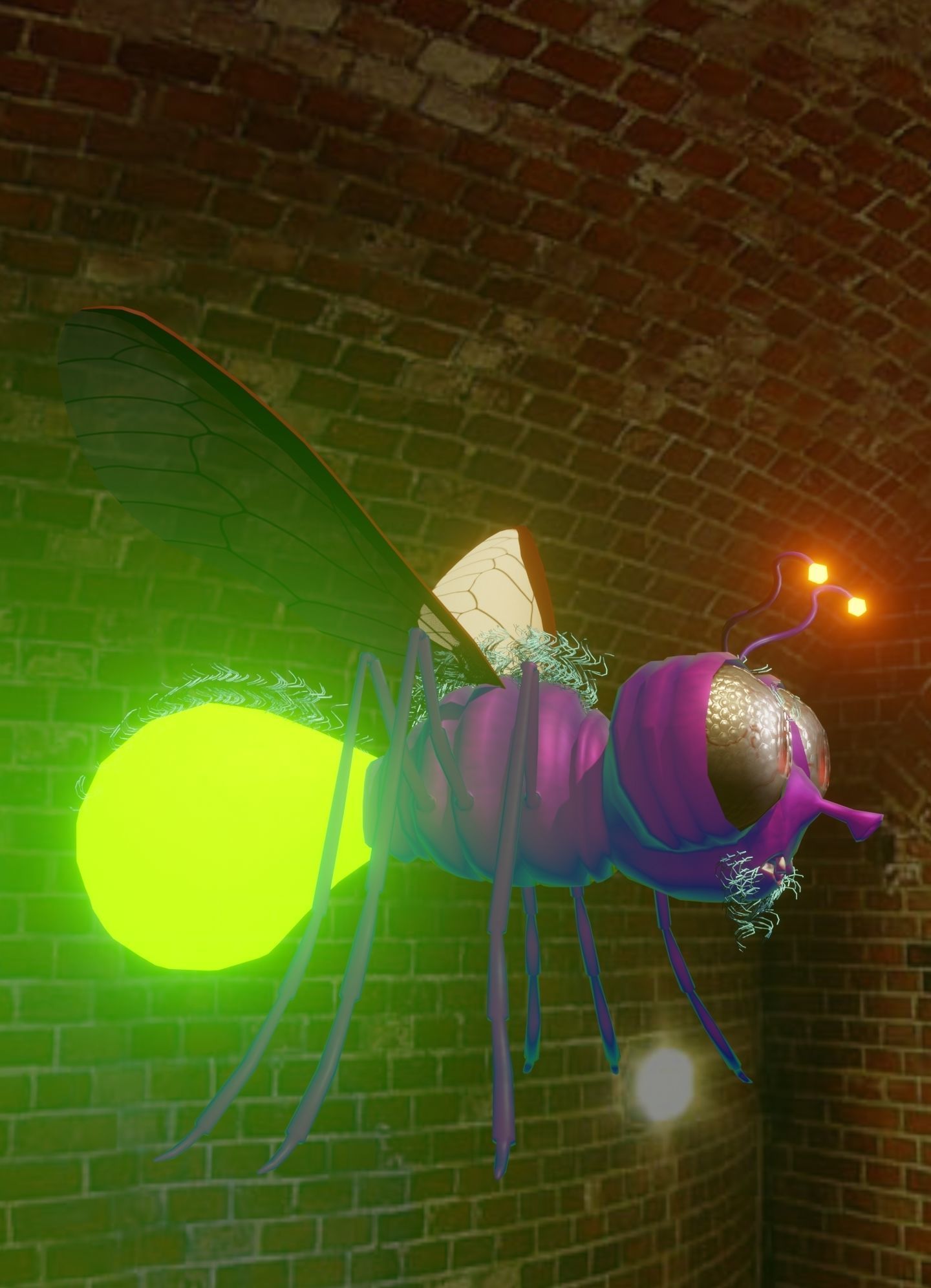 firefly 3D model animated rigged | CGTrader