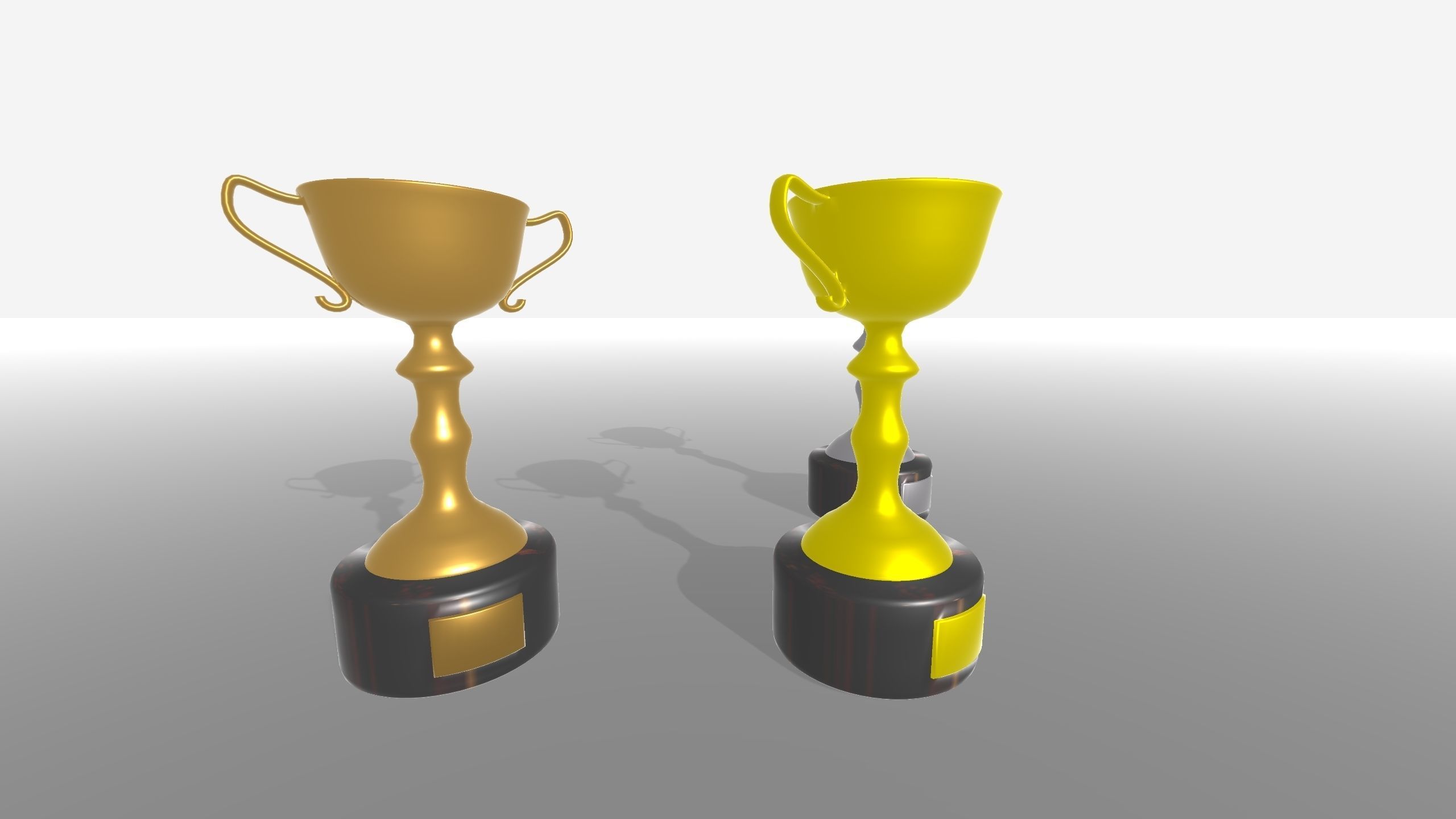 3D model trophy pack VR / AR / low-poly | CGTrader