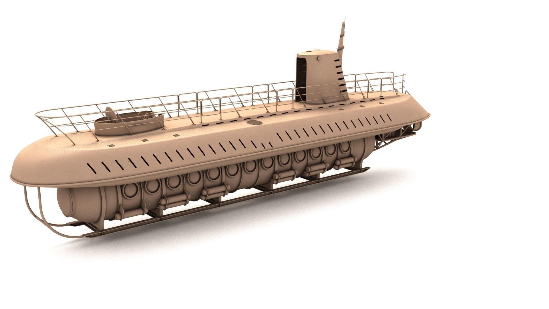 Atlantis Submarine 3D model | CGTrader