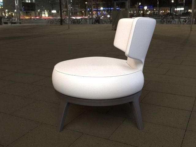 Drop by Flexform Mood 3D model | CGTrader