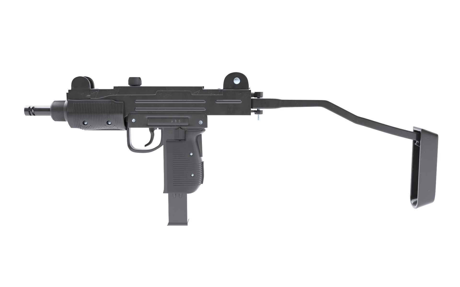 Submachine UZI 3D model | CGTrader