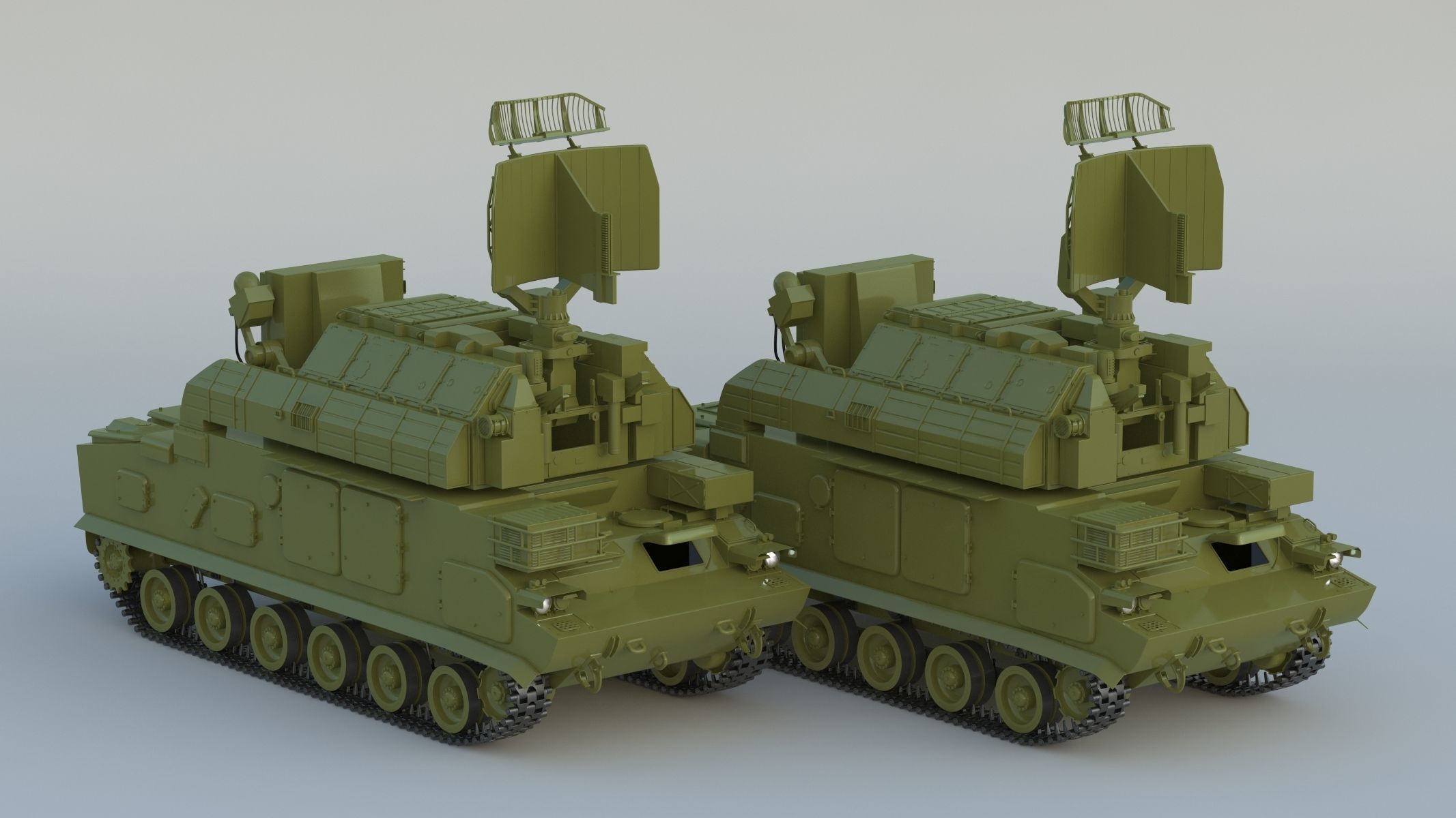 9K330 Tor SA-15 Gauntlet 3D model | CGTrader