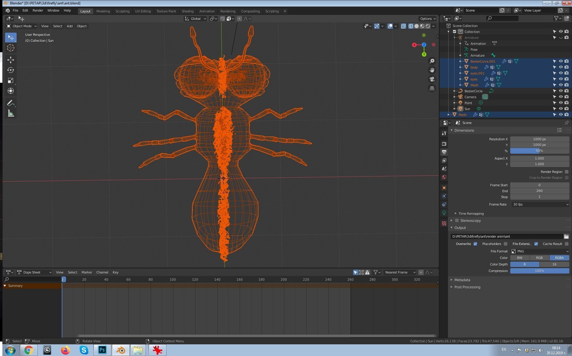 3D model ant-rigged VR / AR / low-poly rigged | CGTrader