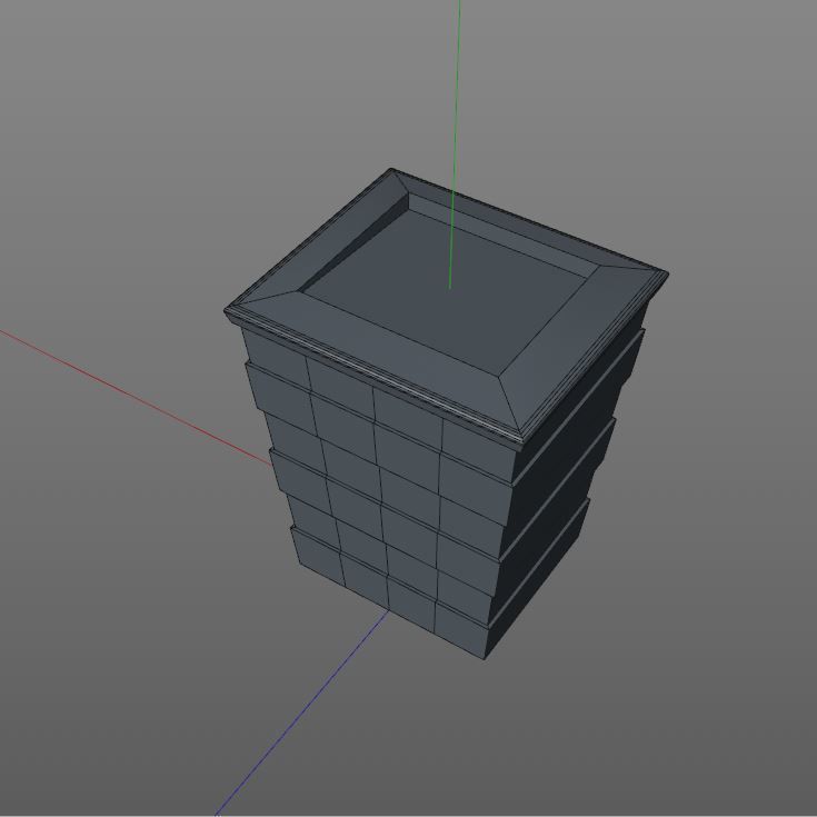 Road Side Dustbin 3d model with UV mapping and texture 3D model | CGTrader
