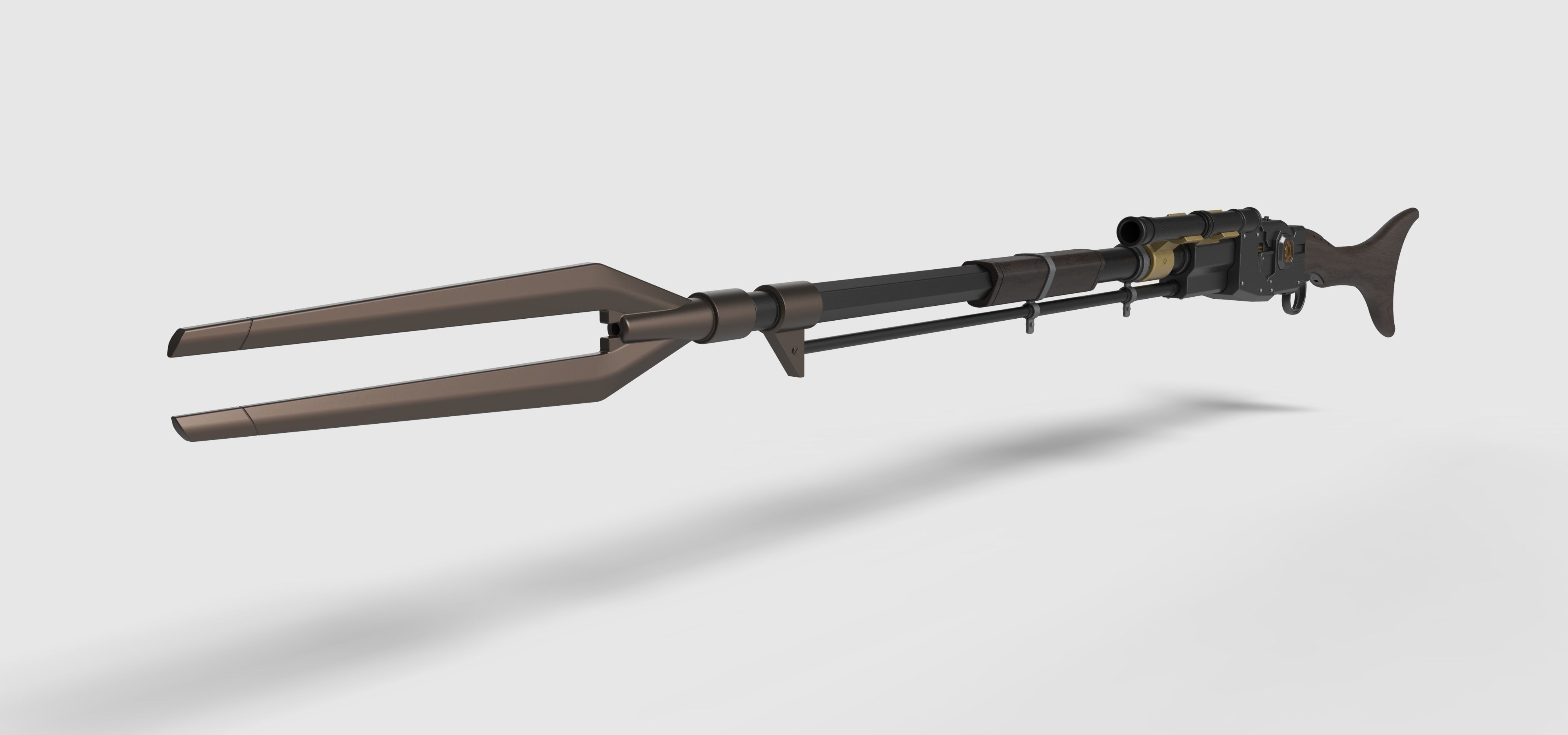 Amban sniper blaster rifle from The Mandalorian 3D model | CGTrader