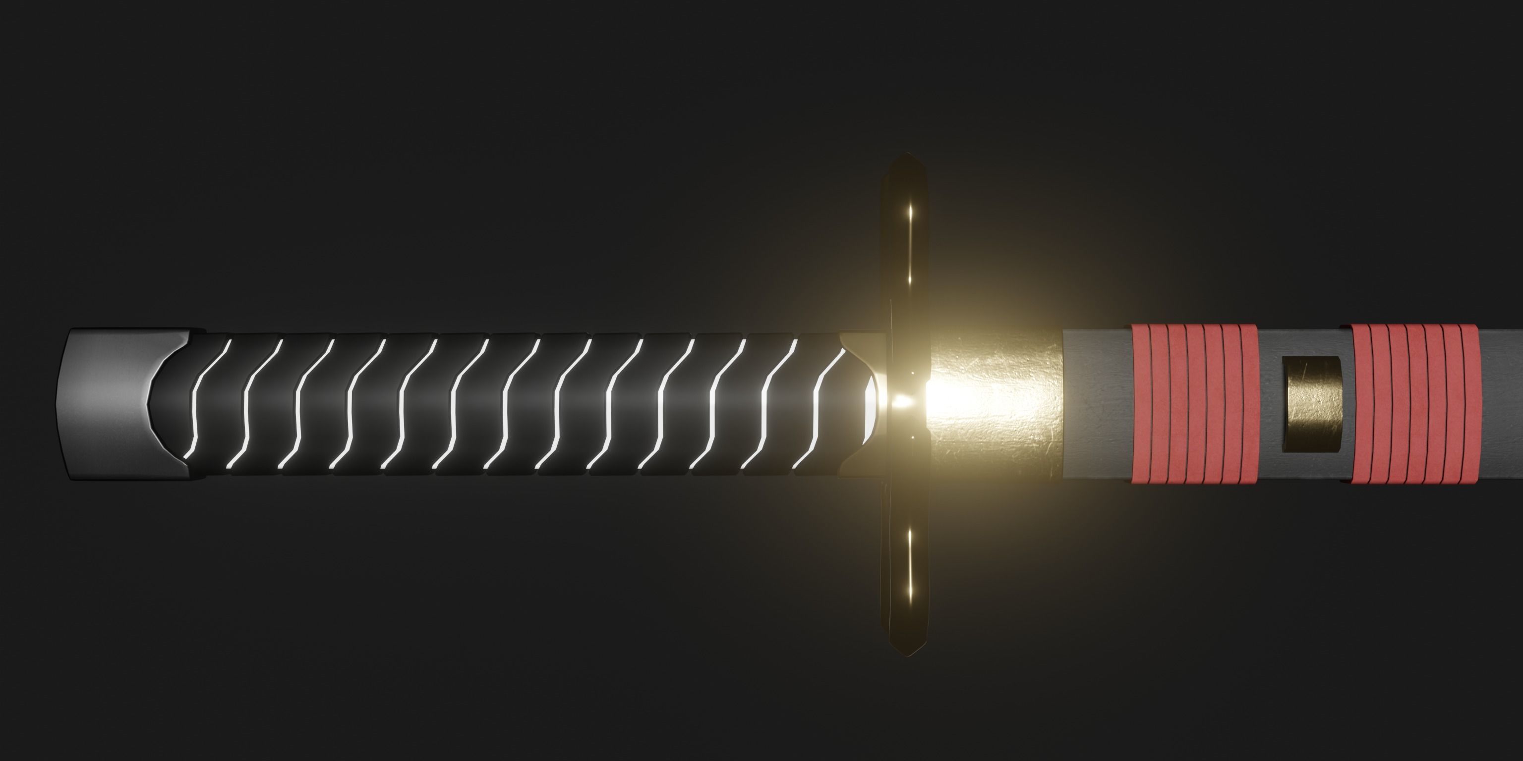 3D model Energy Katana Sword VR / AR / low-poly | CGTrader