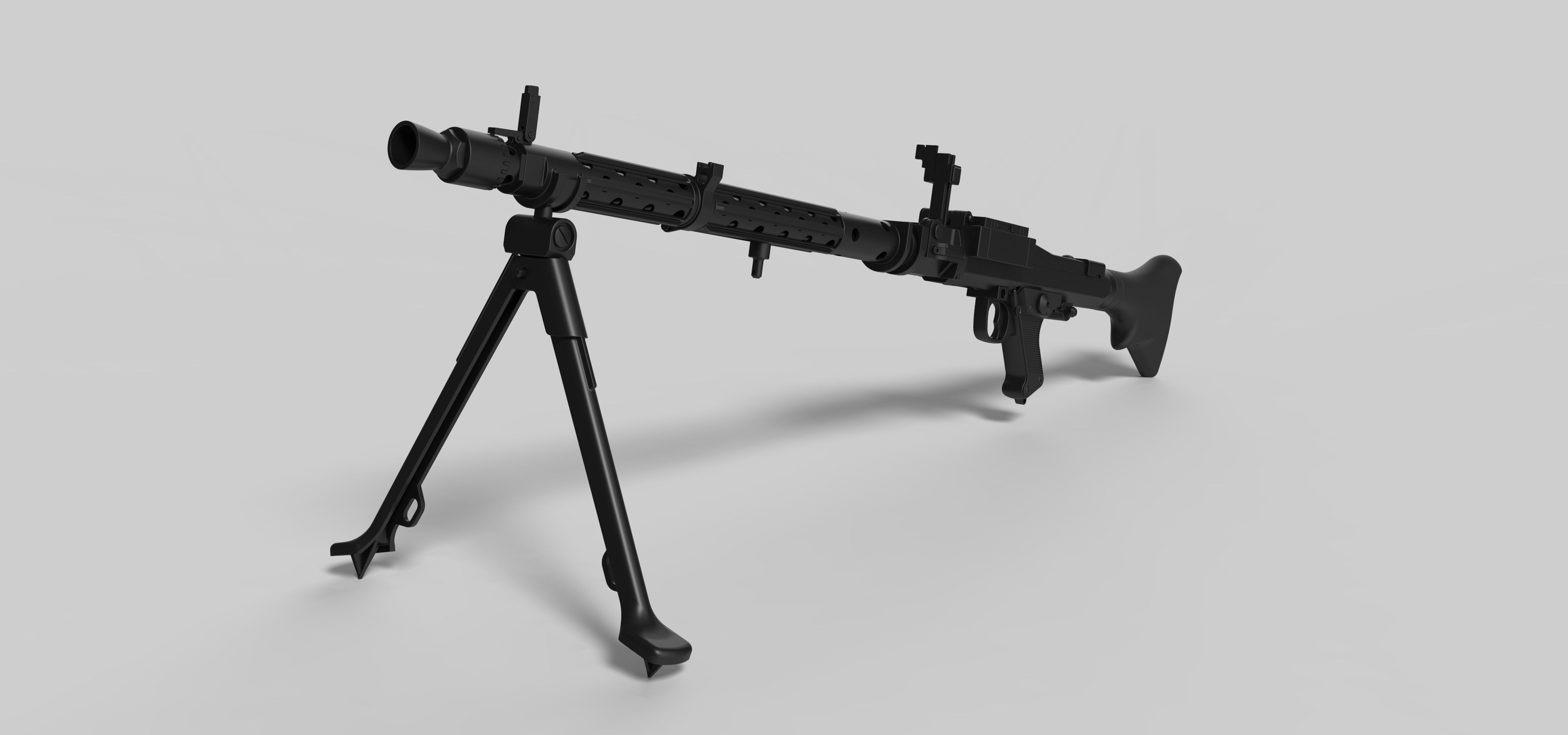 Stormtrooper Heavy Blaster Rifle DLT-19 from Star Wars 3D model | CGTrader