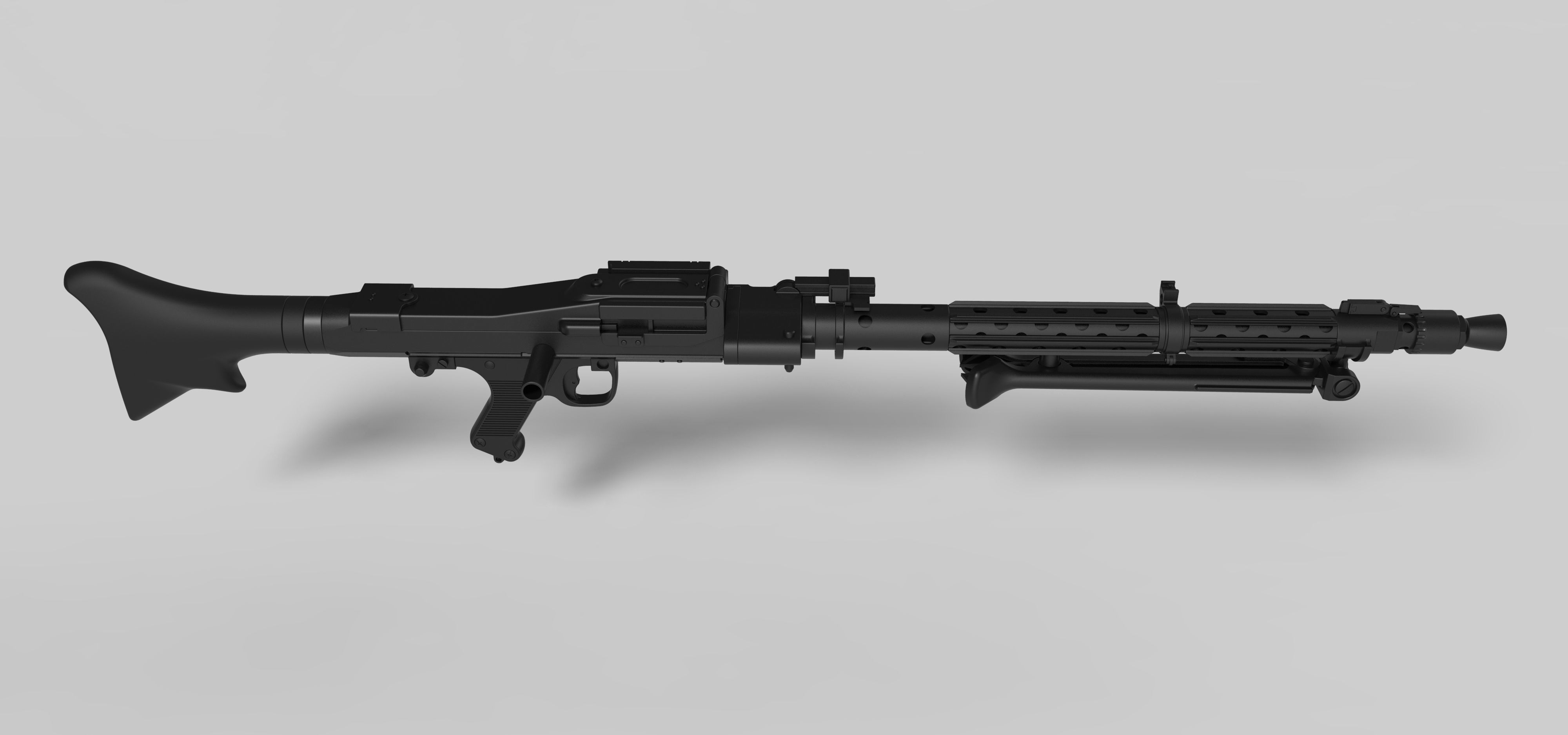 Stormtrooper Heavy Blaster Rifle DLT-19 from Star Wars 3D model | CGTrader