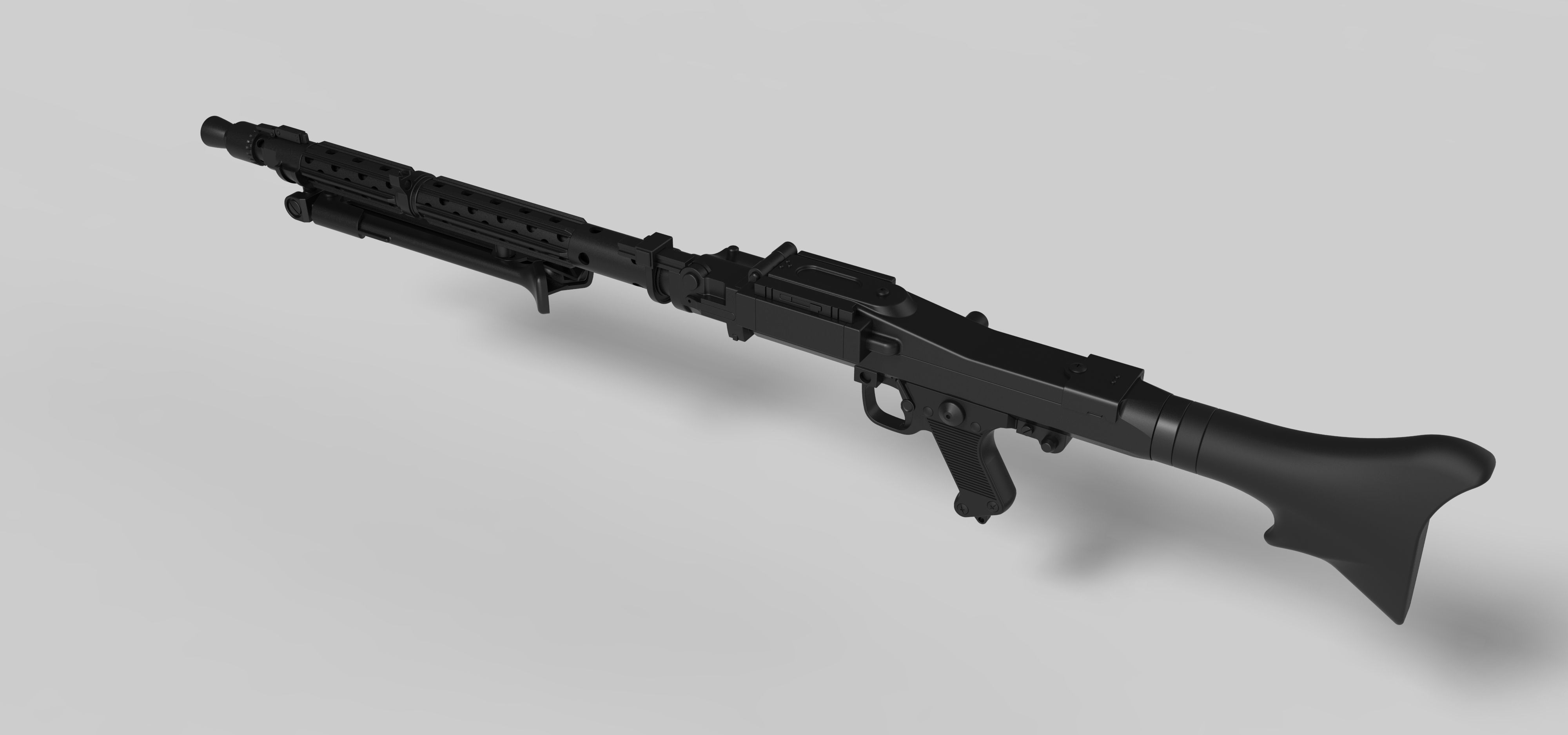 Stormtrooper Heavy Blaster Rifle DLT-19 from Star Wars 3D model | CGTrader